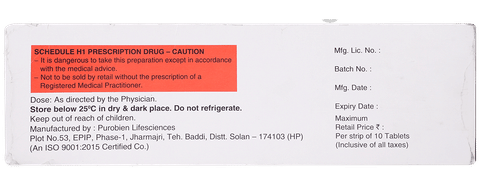 Buy Ceftas CV 200 mg/125 mg Tablet Online: View Uses, Side Effects ...