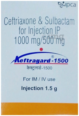 Buy Keftragard 1000mg/500mg Injection Online: View Uses, Side Effects ...