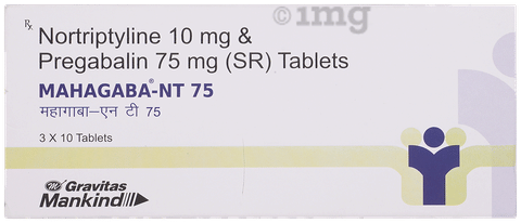 Buy Mahagaba NT 75mg/10mg Tablet Online: View Uses, Side Effects, Price ...