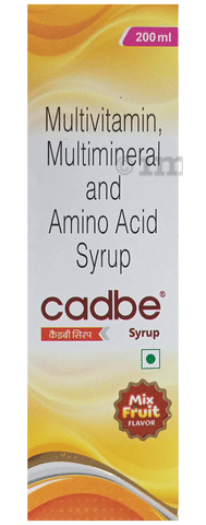 Cadbe Syrup Mixed Fruit: Buy bottle of 200.0 ml Syrup at best price in ...