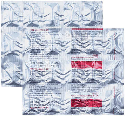 Buy Preva Gold 20 Capsule Online: View Uses, Side Effects, Price ...