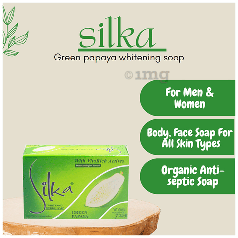 Silka Papaya Soap Green