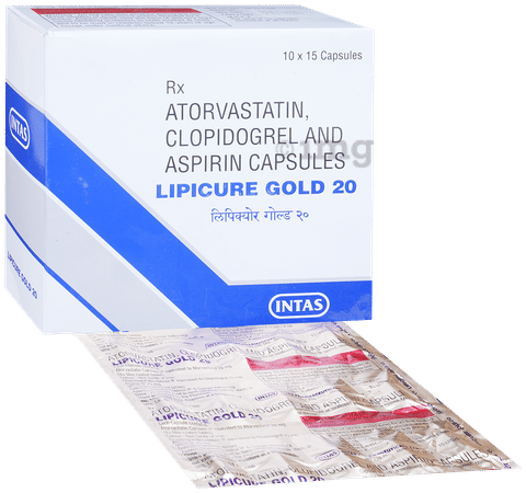 Buy Lipicure Gold 20 Capsule Online: View Uses, Side Effects, Price ...