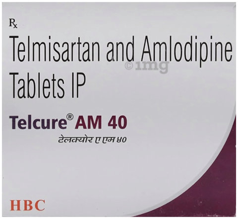 Buy Telcure AM 40mg/5mg Tablet Online: View Uses, Side Effects, Price ...