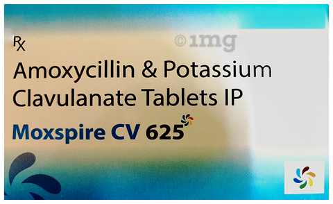 Buy Moxspire CV 625 Tablet Online: View Uses, Side Effects, Price ...