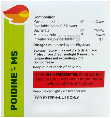Buy Poidin-MS Ointment Online: View Uses, Side Effects, Price ...