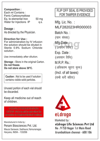 Buy EL-FCM Injection Online: View Uses, Side Effects, Price ...