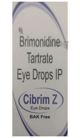 Buy Cibrim Z Eye Drop BAK Free Online: View Uses, Side Effects, Price ...