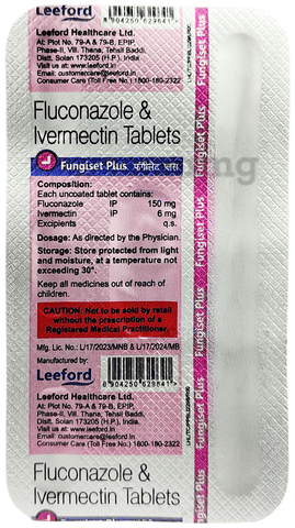 Buy Fungiset Plus 150mg/6mg Tablet Online: View Uses, Side Effects ...