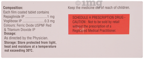 Buy Vobit R 1mg/0.3mg Tablet Online: View Uses, Side Effects, Price ...