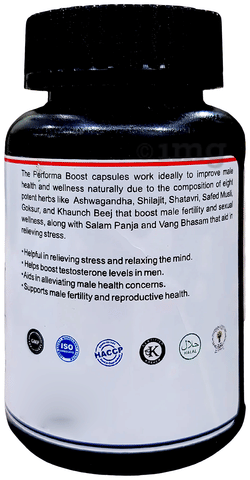 Dr. Yogi's Healthcare Performa Boost Veg Capsule: Buy bottle of 30.0 ...