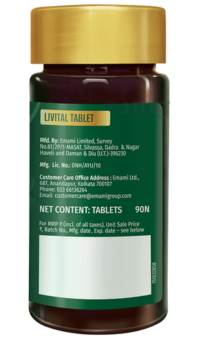 Zandu Livital Liver Tablet | Clinically Proven for Liver Detox & Health ...