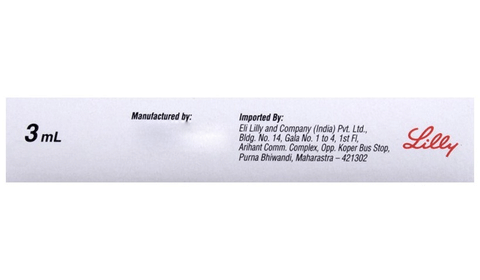 Buy Eglucent Mix 25 Suspension for Injection (3ml Each) Online: View ...