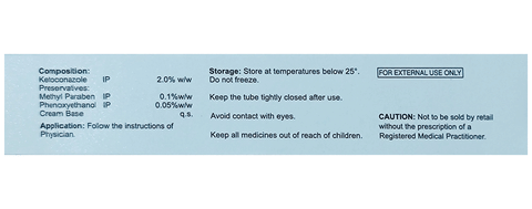 Buy Ketoford 2% Cream 15gm for Skin Infections Online: View Uses, Side ...