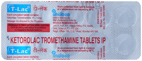 Buy T Lac 10mg Tablet Online: View Uses, Side Effects, Price ...