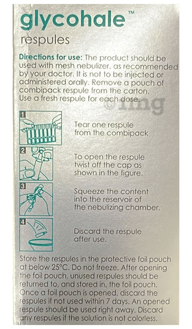 Buy Glycohale Respules (1ml Each) Online: View Uses, Side Effects ...