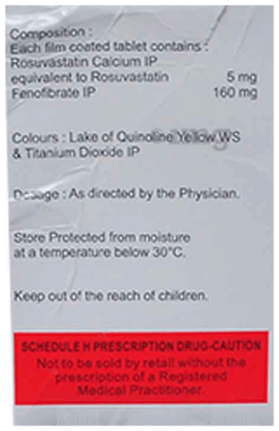Buy Rosufit-F 5/160 Tablet Online: View Uses, Side Effects, Price ...