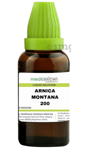 Medilexicon Arnica Montana Dilution 200: Buy bottle of 30.0 ml Dilution ...