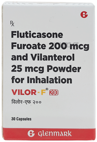 Buy Vilor F 200mcg/25mcg Capsule Online: View Uses, Side Effects, Price ...