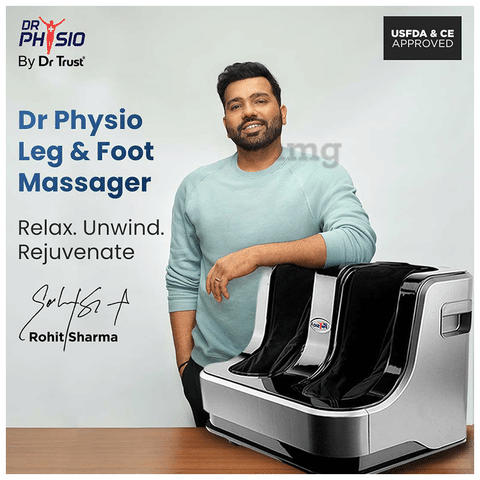 Dr Physio Shiatsu Electric Powerful Leg Foot and Calf Massager Machine Black Buy box of 1.0 Unit at best price in India 1mg