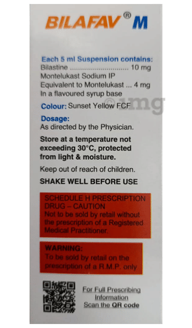 Buy Bilafav M Oral Suspension Mango Online: View Uses, Side Effects ...