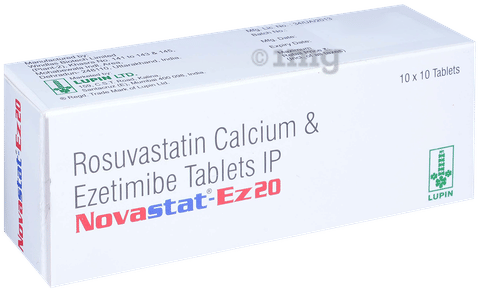 Buy NOvastat-EZ 20mg/10mg Tablet Online: View Uses, Side Effects, Price ...