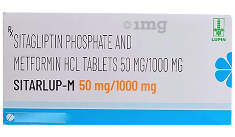 Buy Sitarlup-M 50mg/1000mg Tablet Online: View Uses, Side Effects ...