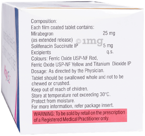 Buy Mirago S 25 Tablet ER Online: View Uses, Side Effects, Price ...