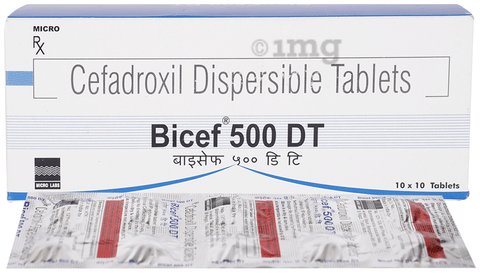 Buy Bicef 500 DT Tablet Online: View Uses, Side Effects, Price ...