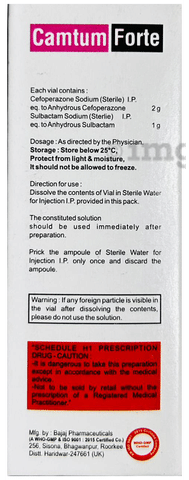 Buy Camtum Forte Injection Online: View Uses, Side Effects, Price ...