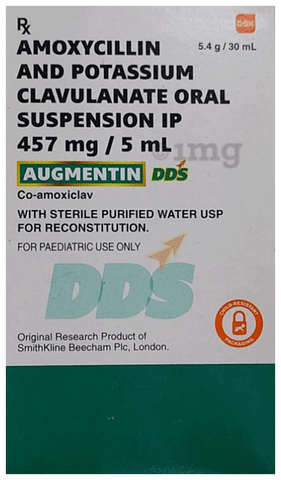 augmentin liquid concentration