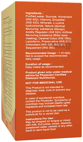 A to Z Multivitamin and Multimineral Oral Drops Mango: Buy bottle of 15 ...