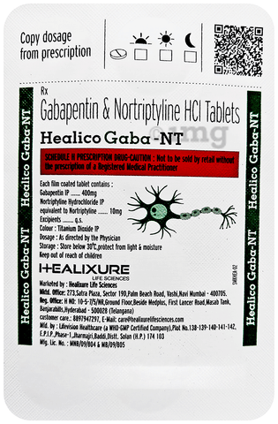 Buy Healico Gaba-NT Tablet Online: View Uses, Side Effects, Price ...