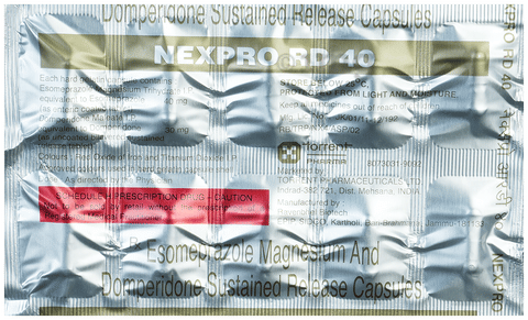 NEXPRO-RD 40MG 10CAP Upto Off Wellness Forever, 53% OFF