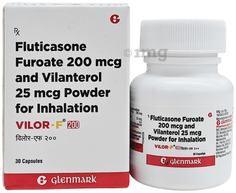 Buy Vilor F 200mcg/25mcg Capsule Online: View Uses, Side Effects, Price ...