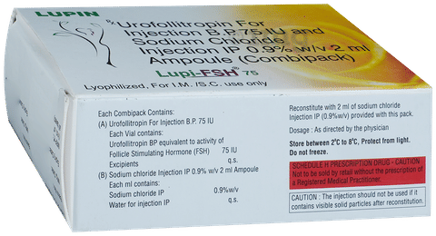 Buy Lupi-Fsh 75 Injection Online: View Uses, Side Effects, Price ...