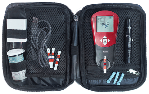TrueHb Hemoglobin Meter with 25 Strips: Buy combo pack of 2.0 Packs at ...