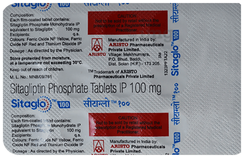 Buy SitaGLO 100 Tablet Online: View Uses, Side Effects, Price ...