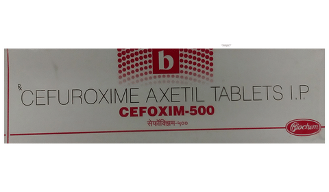 Cefoxim 500 Tablet: View Uses, Side Effects, Price and Substitutes | 1mg