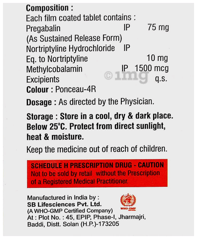 Buy Neuroglenz-NP Tablet SR Online: View Uses, Side Effects, Price ...