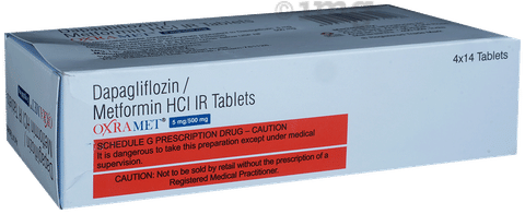 Buy OXRamet 5mg/500mg Tablet IR Online: View Uses, Side Effects, Price ...