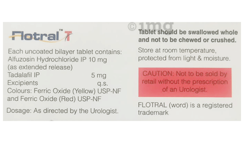 Buy Flotral T Tablet ER Online: View Uses, Side Effects, Price ...