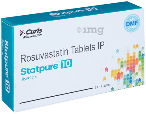 Buy StatPURE 10mg Tablet Online: View Uses, Side Effects, Price ...
