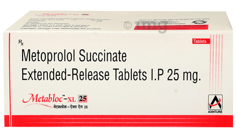 Buy Metabloc 25mg Tablet XL Online: View Uses, Side Effects, Price ...