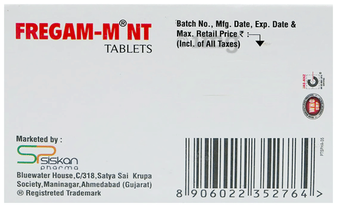 Buy Fregam Mnt 75mg/10mg/1500mcg Tablet Online: View Uses, Side Effects ...
