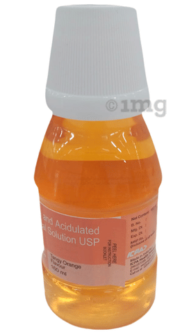 Fluoritop Mouth Wash Orange: Buy bottle of 160.0 ml Mouth Wash at best ...