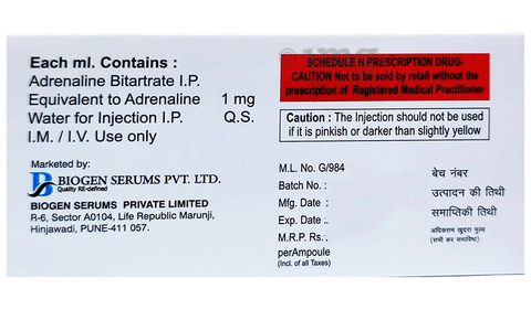 adrenaline shot effects