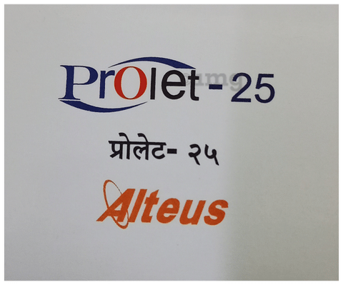 Buy proLET 25 Tablet Online: View Uses, Side Effects, Price ...