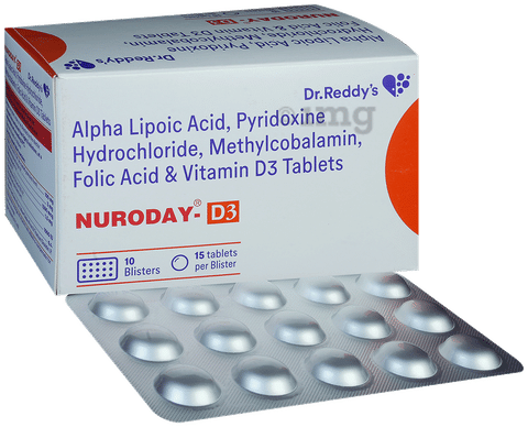 Buy Nuroday-D3 Tablet Online: View Uses, Side Effects, Price ...