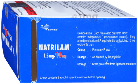 Buy Natrilam 10 Tablet SR Online: View Uses, Side Effects, Price ...